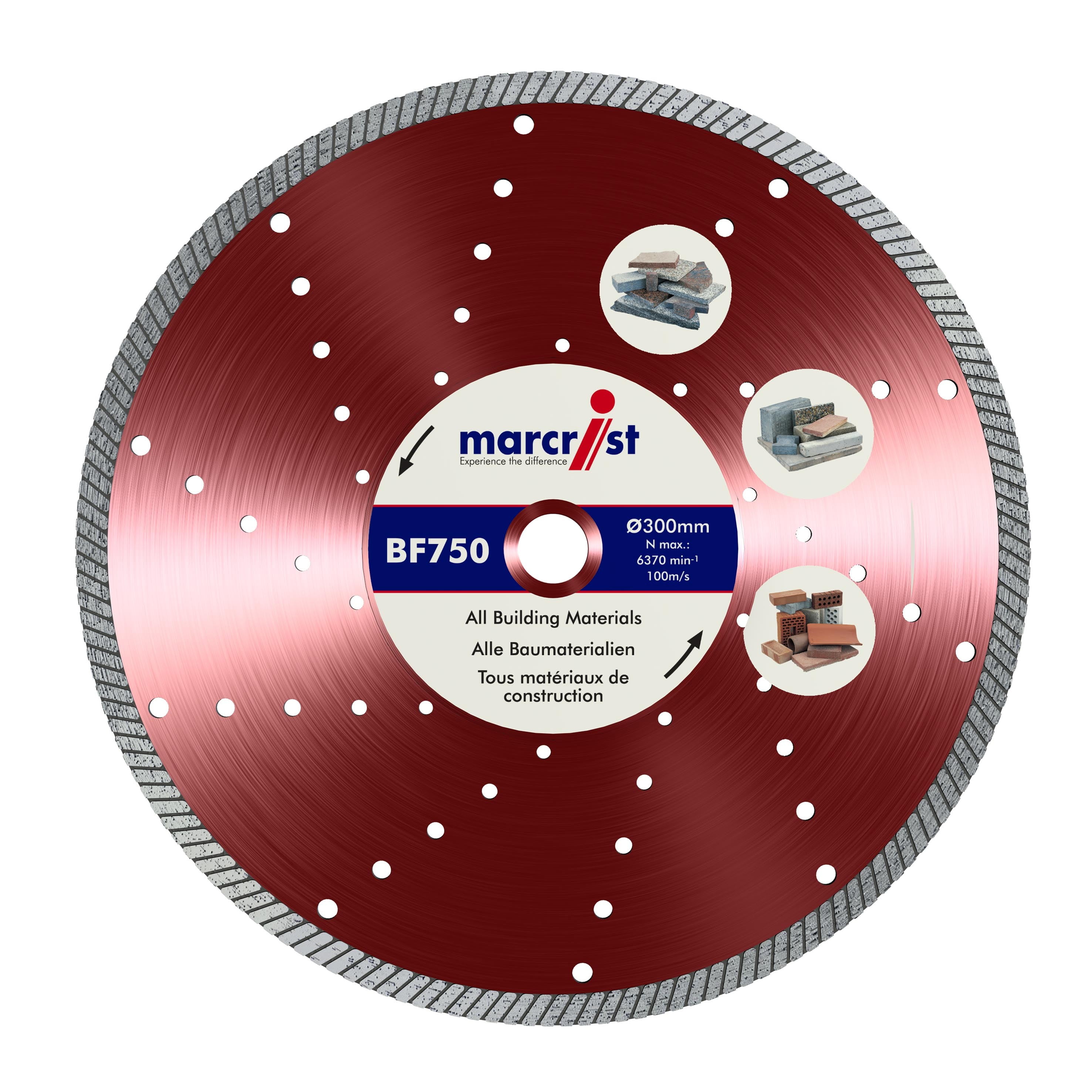 Marcrist BF750 Fast Precision Diamond Cutting Disc - Kebur
