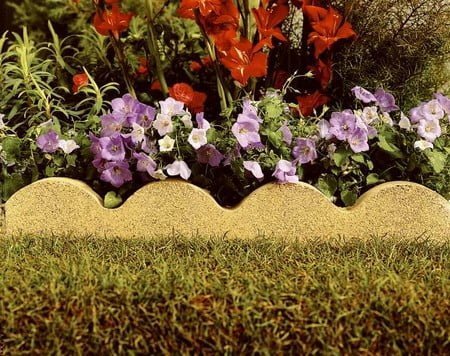 Bradstone Scalloped Edging - Kebur Garden Materials
