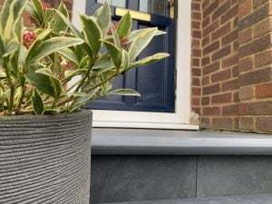 Kebur Contempo Brazilian Black Slate Steps - Kebur Garden Materials