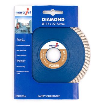 Marcrist FZ850 Diamond Cutting Disc for Porcelain - Kebur Garden Materials