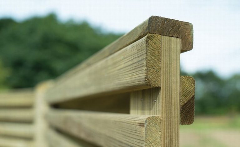 KDM Superior Double Slatted Panel - Kebur Garden Materials