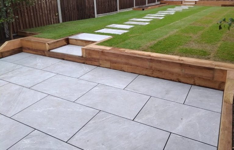 Kebur Contempo Munro Ice 900x600mm Porcelain Paving - Kebur Garden ...