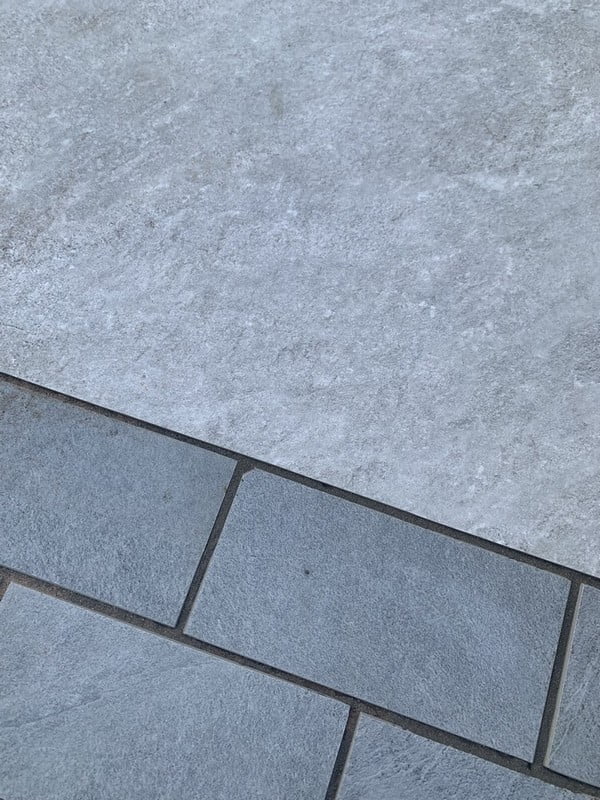 Kebur Grey Porcelain Setts 200 x 100 x 20mm - Kebur Garden Materials