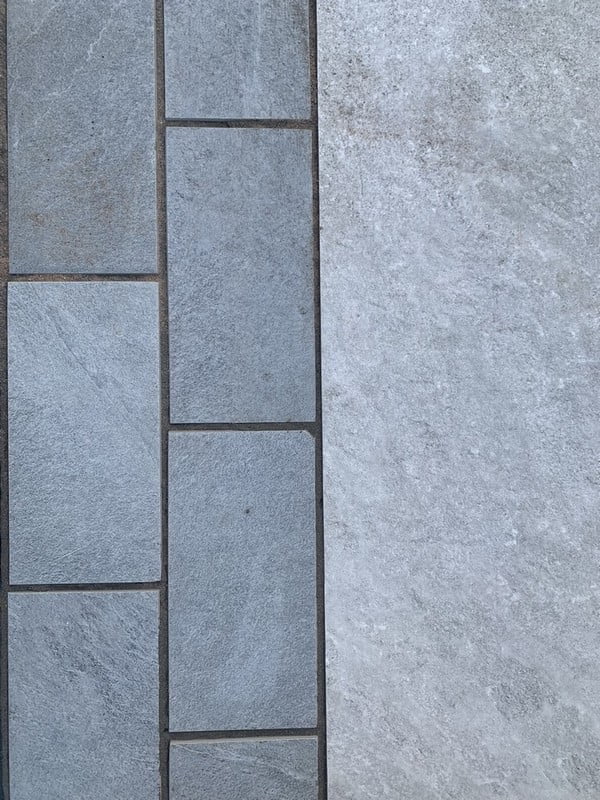 Kebur Grey Porcelain Setts 200 x 100 x 20mm - Kebur Garden Materials