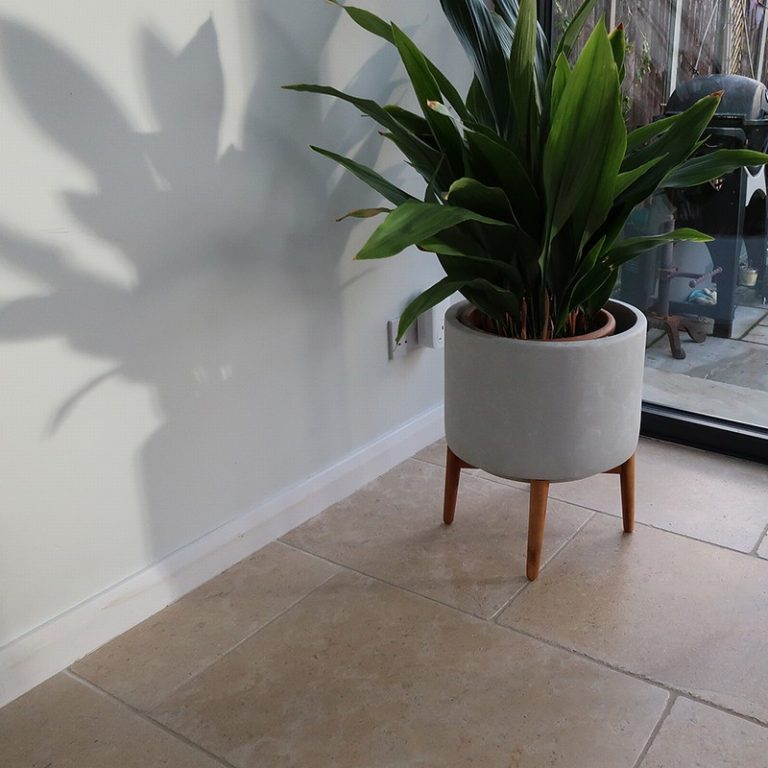 Kebur Egyptian Limestone Sinai Pearl Honed & Tumbled Paving - Kebur ...