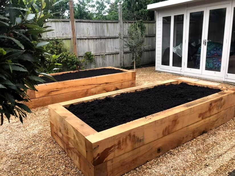 How to lay garden sleepers - Kebur Garden Materials