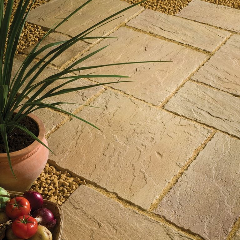 Thakeham Flagstone Riven Edge Old Cotswold (various sizes) - Kebur ...