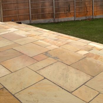 Kebur Natural Sandstone Buff Paving - Kebur Garden Materials