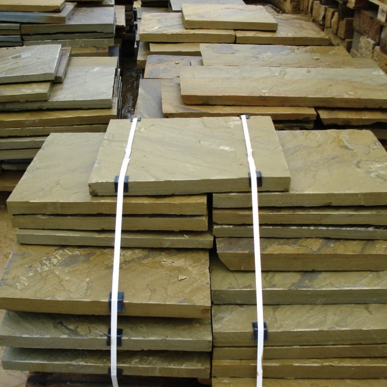 New Riven Yorkstone Paving - Kebur Garden Materials