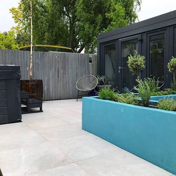 Kebur Pro Aspect Grey 600x600mm Porcelain Paving - Kebur Garden Materials