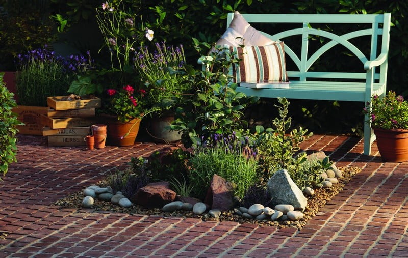 Bradstone Rustic Red Carpet Stones - Kebur Garden Materials