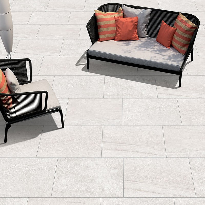 Kebur Pro Venus Pearl 900x600mm Porcelain Paving - Kebur Garden Materials