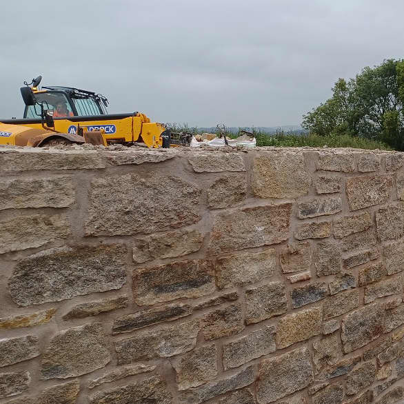 Purbeck Ragstone Guillotine Cut Walling - Kebur Garden Materials