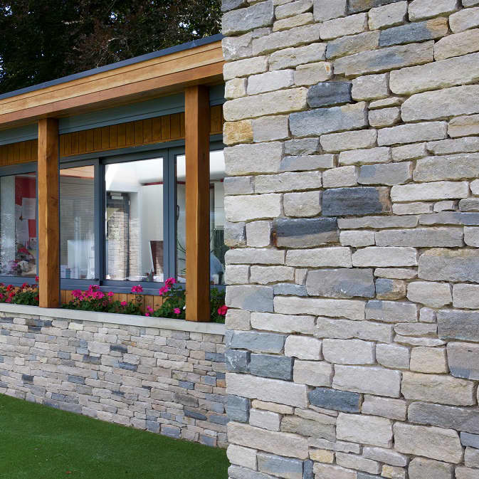 Purbeck Traditional Blend Thin (50-100mm) Guillotine Cut Walling ...