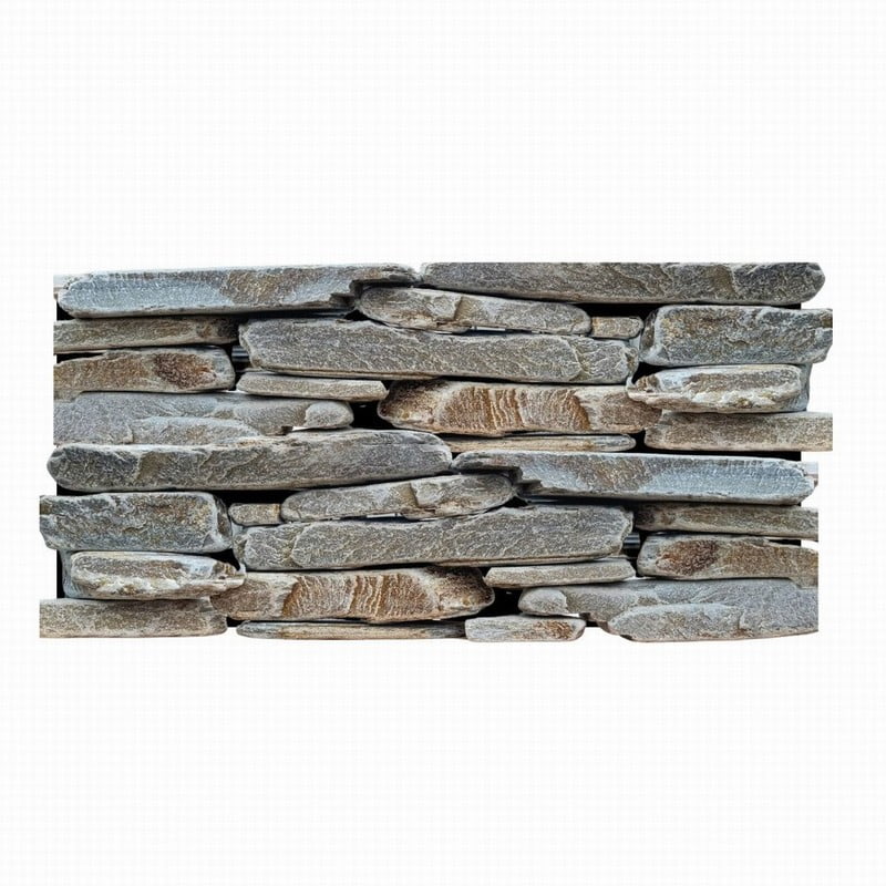 Cropped Golden Yellow Quartzite Paddlestone Walling - Kebur Garden ...