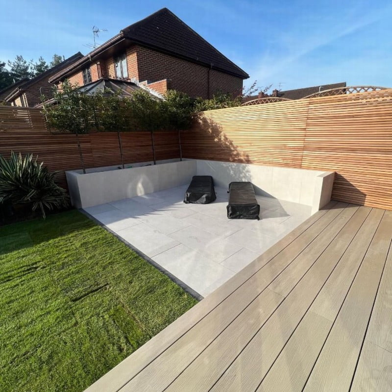 Kebur Styleclad Urban Great White Porcelain - Kebur Garden Materials