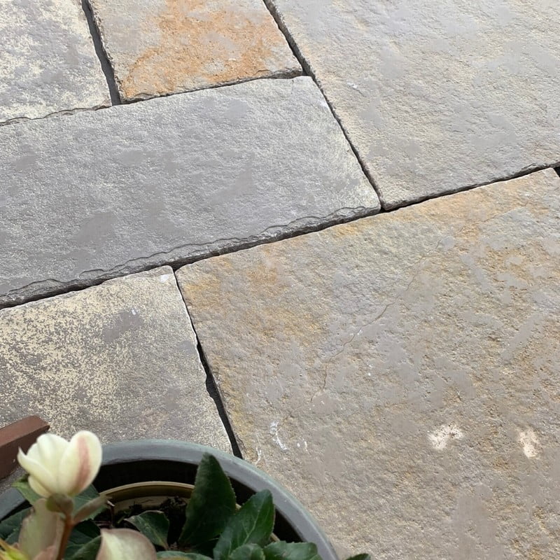 Kebur Antique Yellow Limestone Paving - Kebur Garden Materials