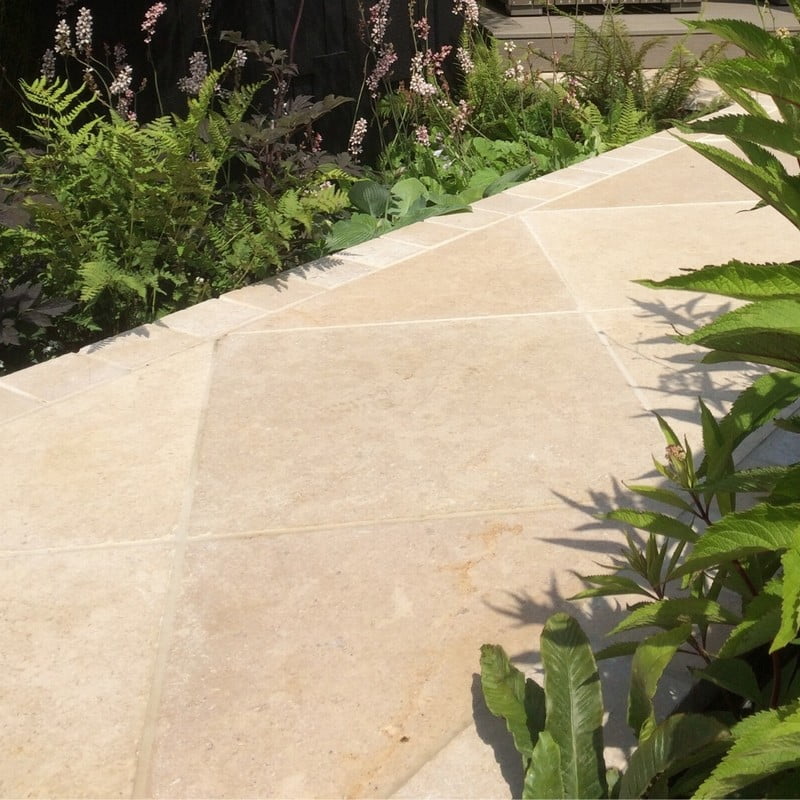 Kebur Egyptian Limestone Sinai Pearl Honed & Tumbled Paving - Kebur ...