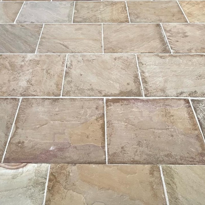Kebur Natural Sandstone Buff Paving - Kebur Garden Materials