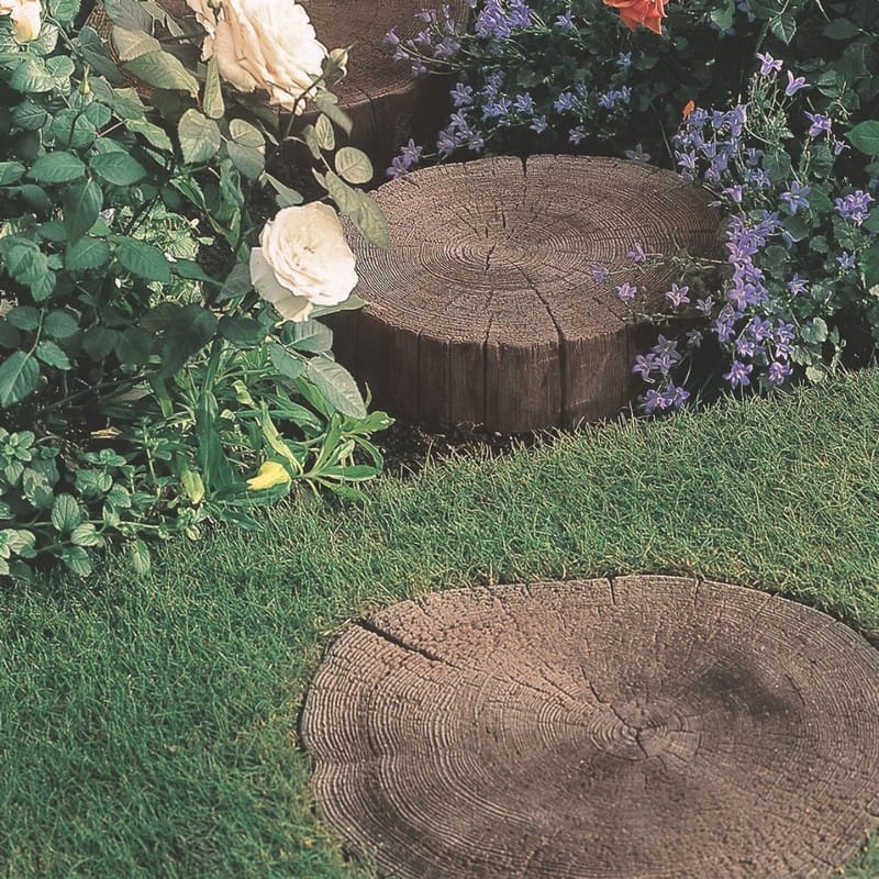 Tree Stump Stepping Stones