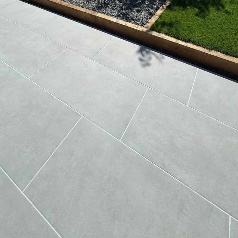 Kebur Contempo Strada Grey 1200x600mm Porcelain Paving - Kebur Garden ...