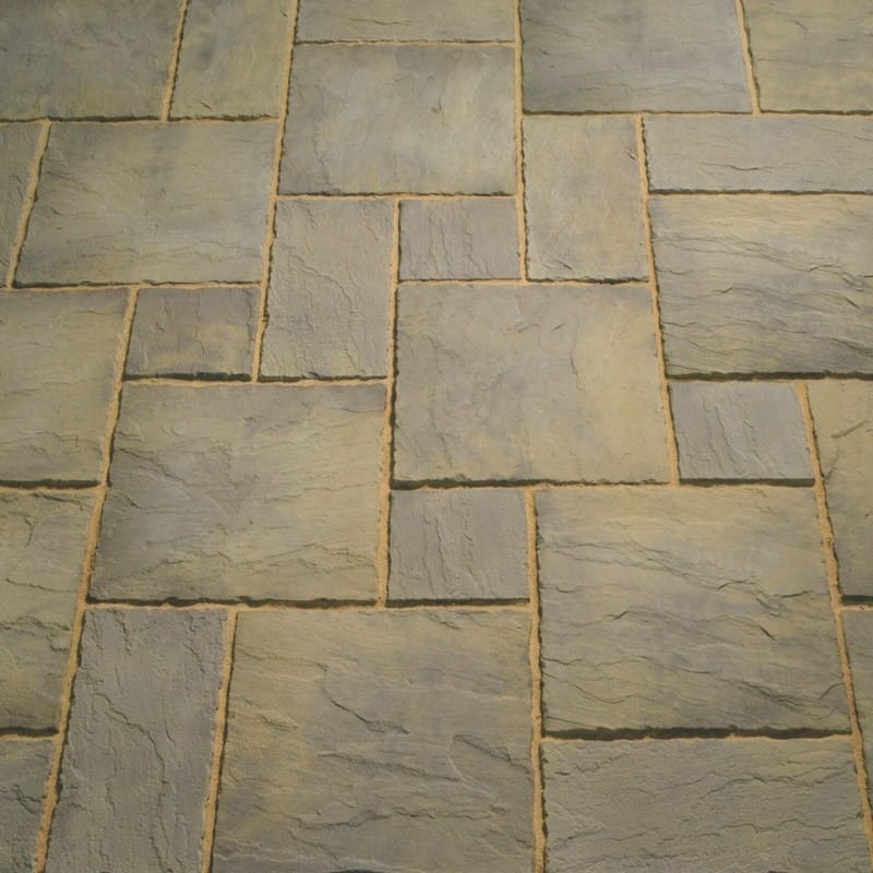Thakeham Flagstone Riven Edge Old W/York Paving (various sizes) - Kebur ...
