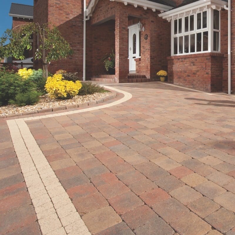 Tobermore Tegula Trio Heather - Kebur Garden Materials