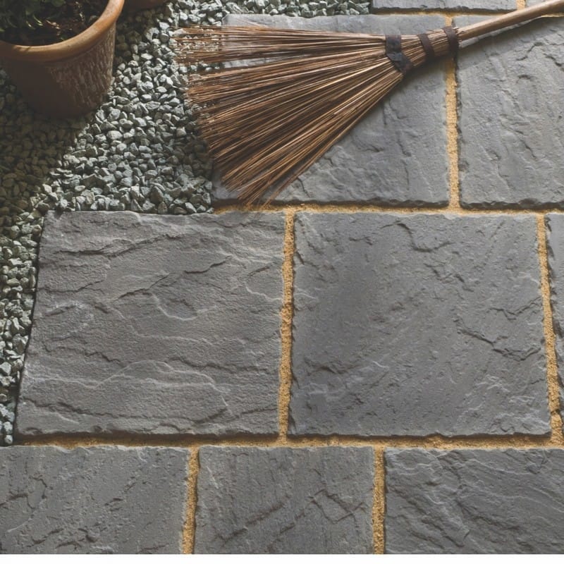 Thakeham Flagstone Riven Edge Vintage Paving (various sizes) - Kebur ...