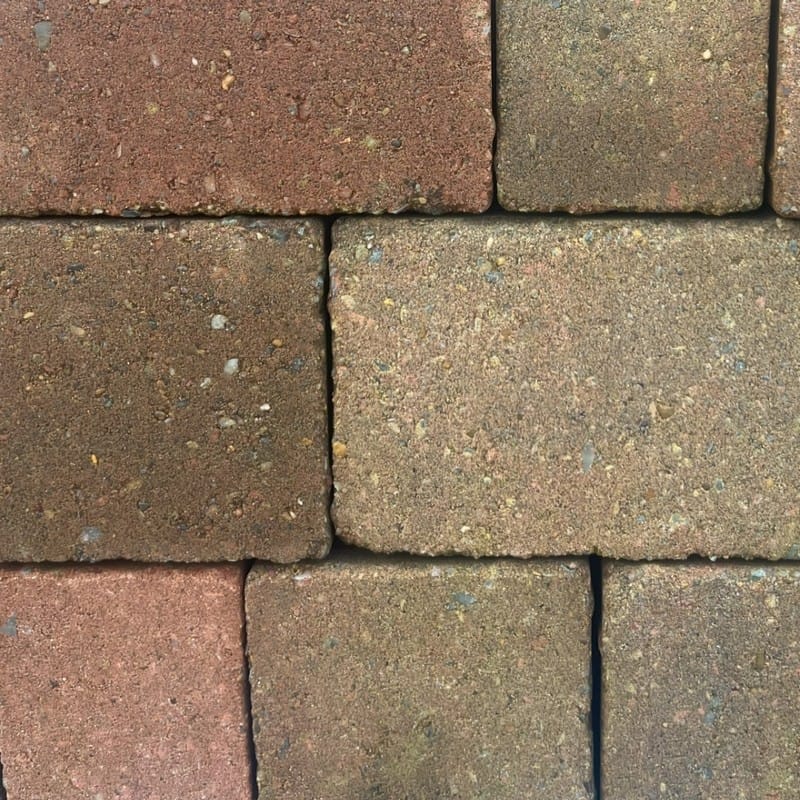 Bradstone Woburn Rumbled Autumn Block Paving - Kebur Garden Materials