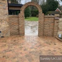 Bradstone Woburn Rumbled Autumn Block Paving - Kebur Garden Materials