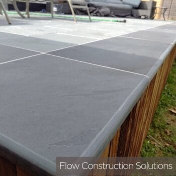 Kebur Contempo Brazilian Black Slate Steps - Kebur Garden Materials