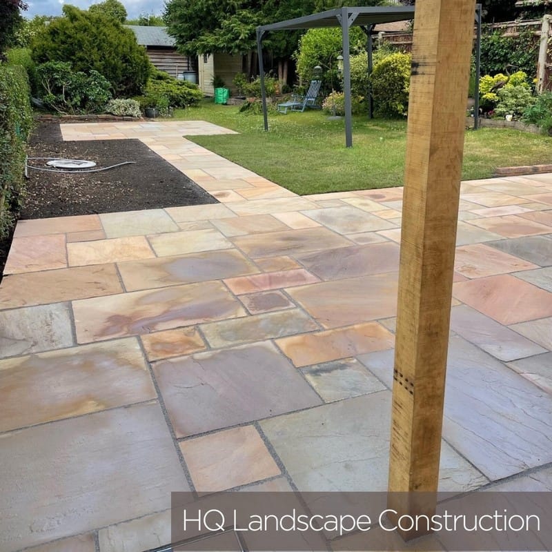 Kebur Natural Sandstone Buff Paving - Kebur Garden Materials