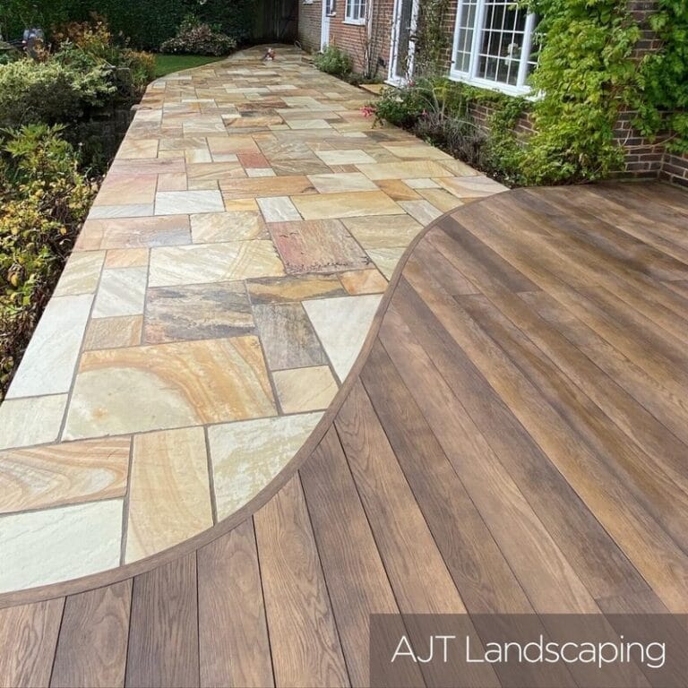 Kebur Natural Sandstone Fossil Mint Paving - Kebur Garden Materials
