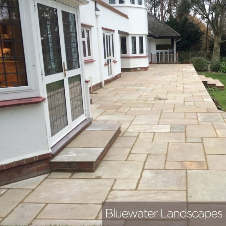 Kebur Natural Sandstone Raj Green Paving - Kebur Garden Materials