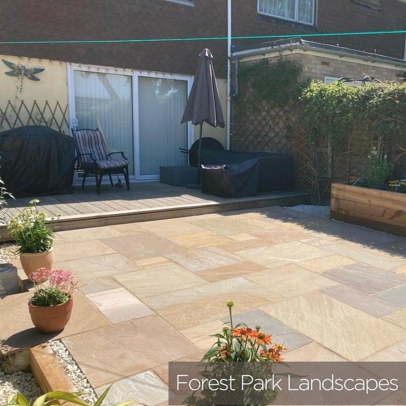 Kebur Natural Sandstone Buff Paving - Kebur Garden Materials