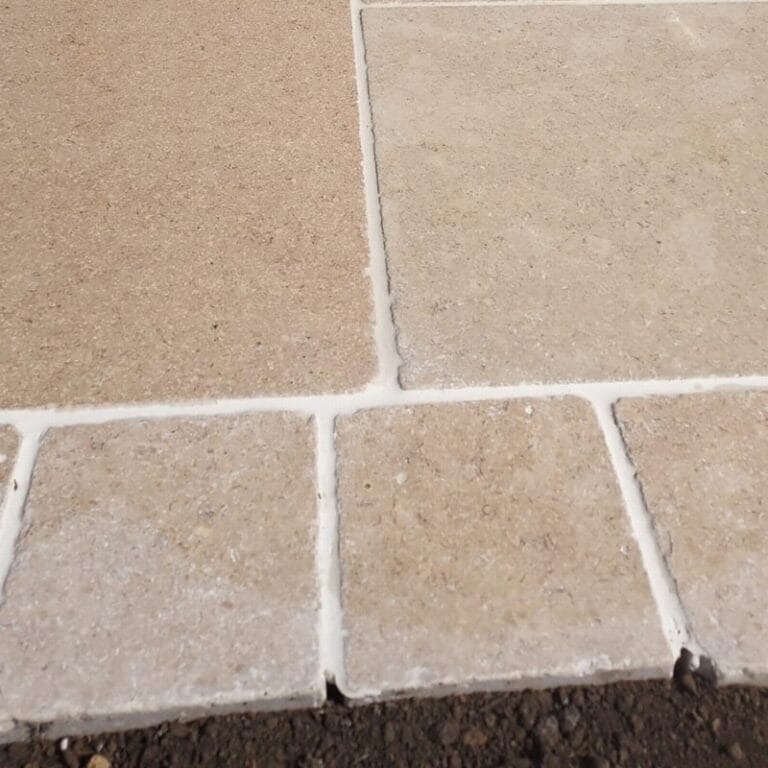 Kebur Egyptian Limestone Sinai Pearl Honed & Tumbled Setts - Kebur ...