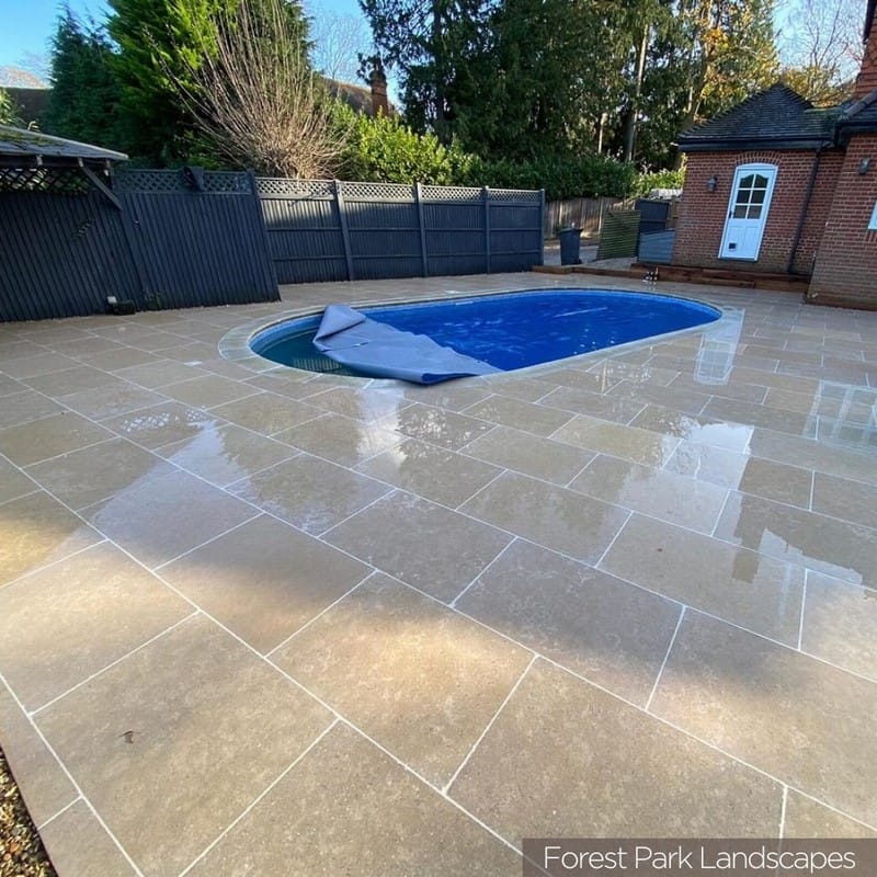 Kebur Egyptian Limestone Sinai Pearl Tumbled & Etched 900x600mm - Kebur ...