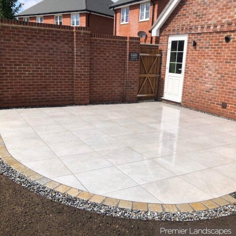 Kebur Tumbled Yellow Limestone Setts 135 x 135mm - Kebur Garden Materials