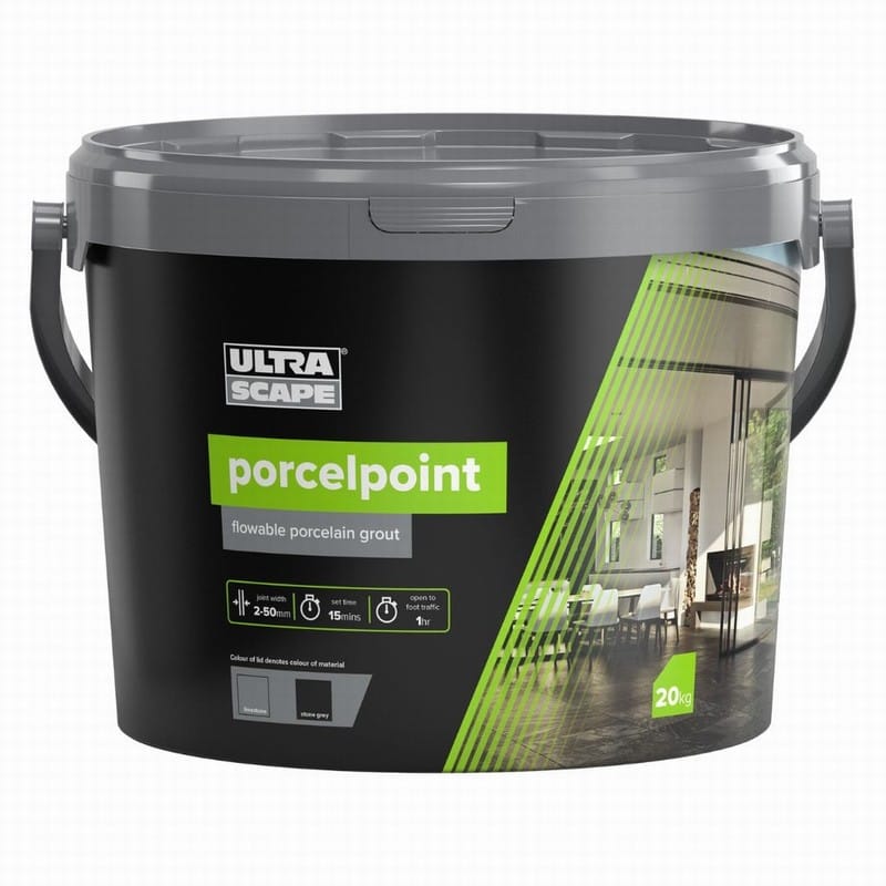 UltraScape Porcelpoint Rapid Set Grout - Kebur Garden Materials