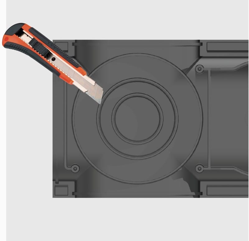 Dekdrain Vela Outlet Trapped Sump Gully with Leaf-guard. - Kebur Garden ...