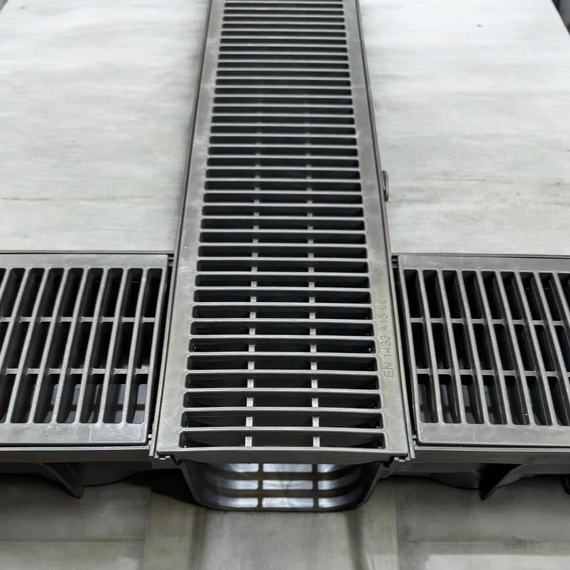 Dekdrain Vela Plastic Mesh Drain Channel - Kebur Garden Materials