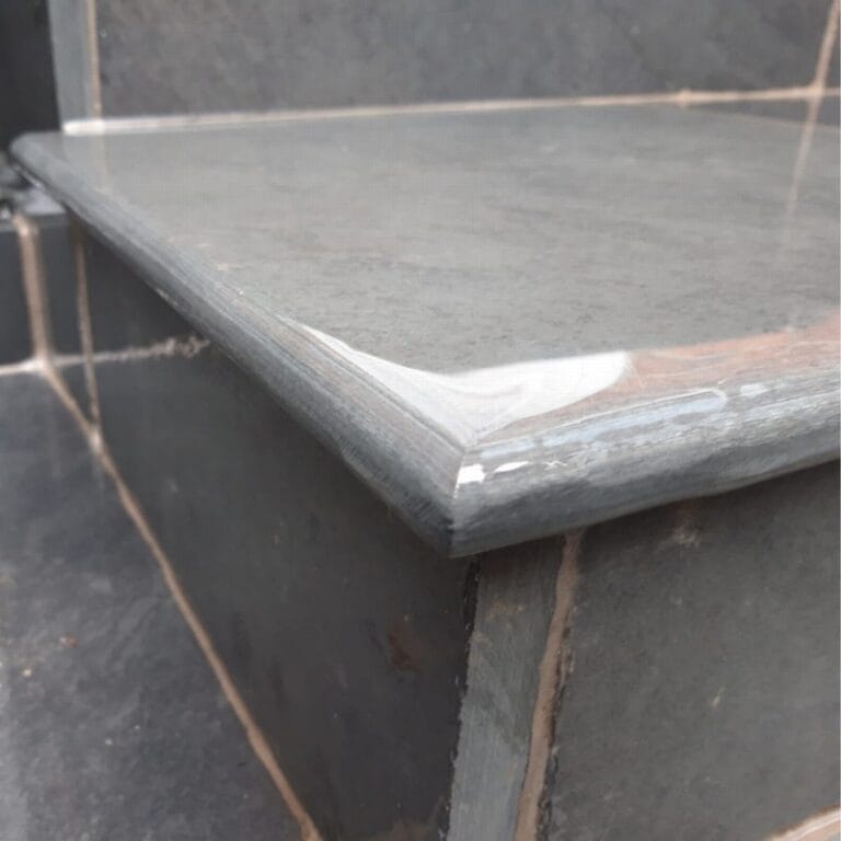 Kebur Contempo Brazilian Black Slate Steps - Kebur Garden Materials