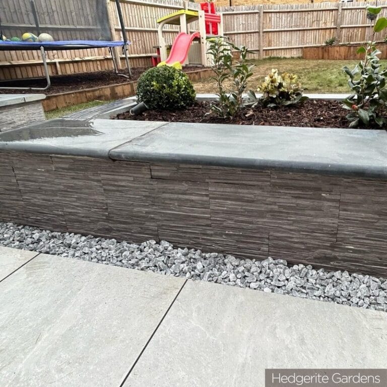 Kebur Contempo Brazilian Black Slate Steps - Kebur Garden Materials