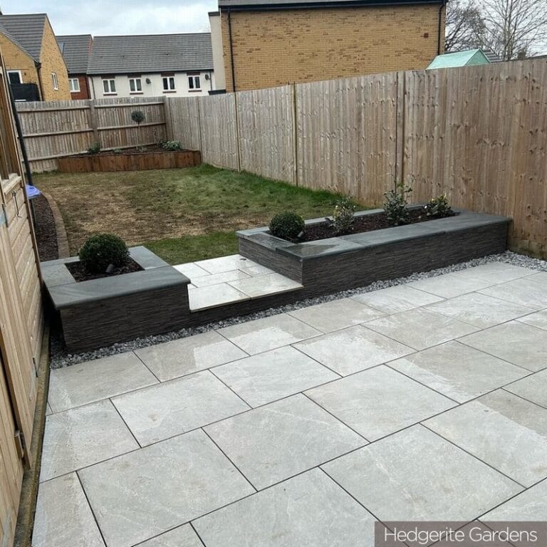 Kebur Contempo Brazilian Black Slate Steps - Kebur Garden Materials