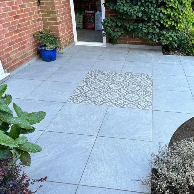 Kebur Contempo Decor Quattro 600x600mm Porcelain Paving - Kebur Garden ...