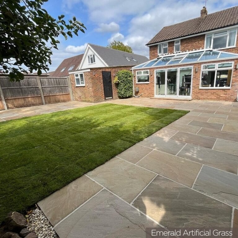 Kebur Natural Sandstone Buff Paving - Kebur Garden Materials