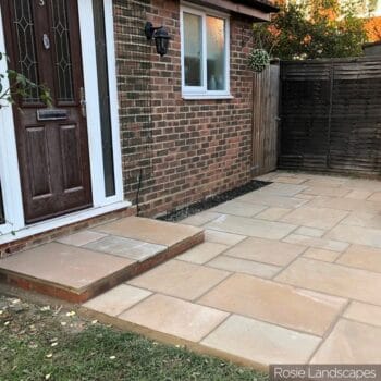Kebur Natural Sandstone Buff Paving - Kebur Garden Materials