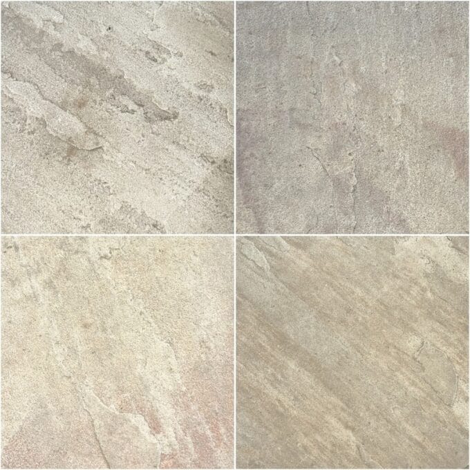 Kebur Natural Sandstone Fossil Mint Paving - Kebur Garden Materials